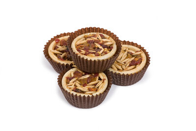 TiTBiT Лакомство для шиншилл Тарталетки с Клюквой и Тыквой 8 шт 76 г