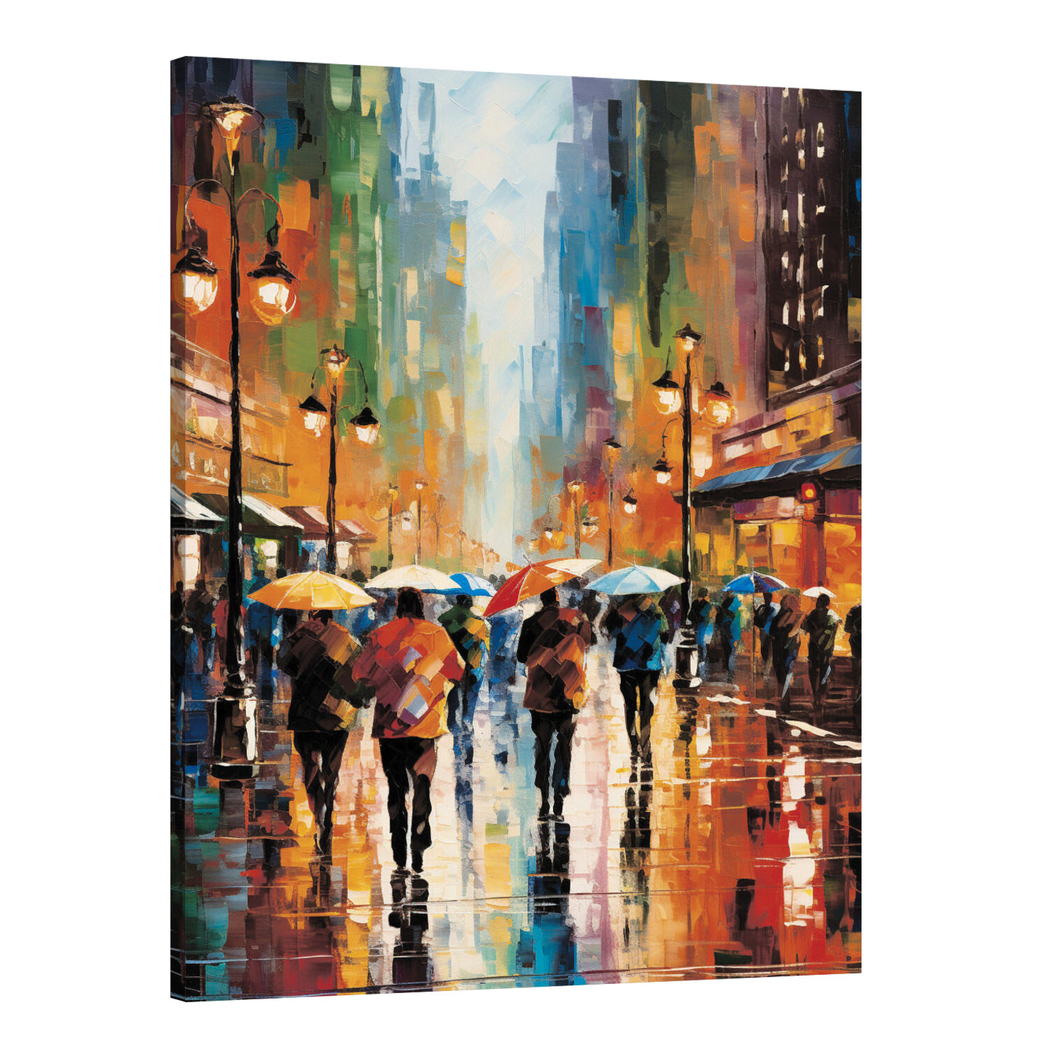 Интерьерная картина 50х70 "Природа в импрессионизме"