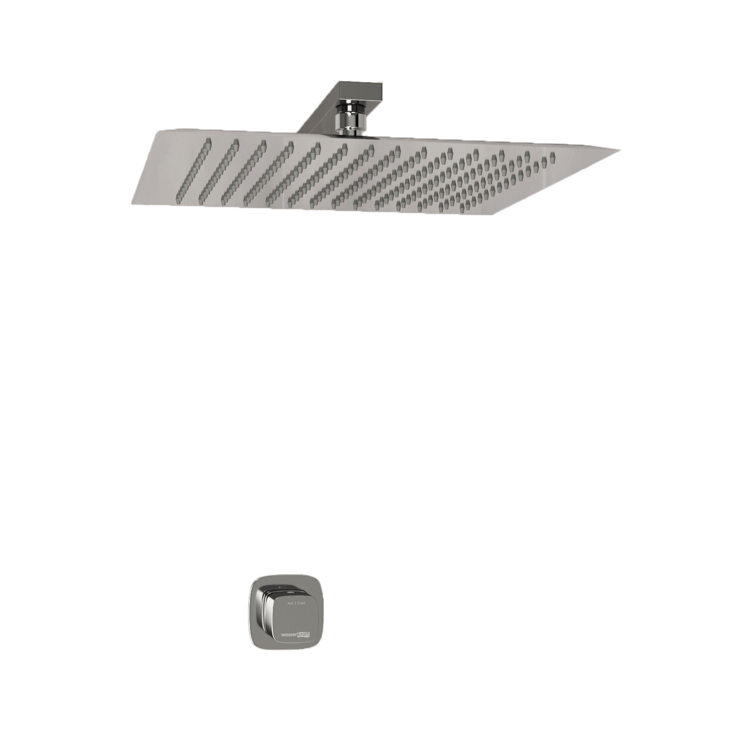 Встраиваемая душевая система для душа WasserKRAFT Naab (A8651.090.118) без излива