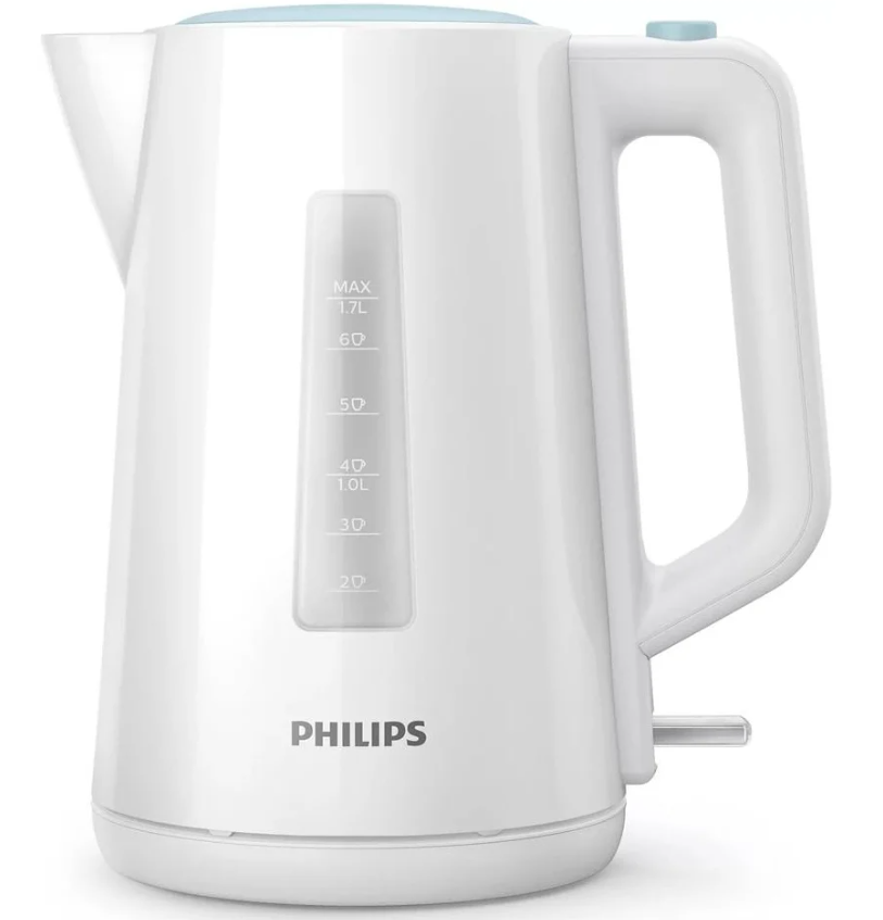 Чайник Philips HD9318, white/blue