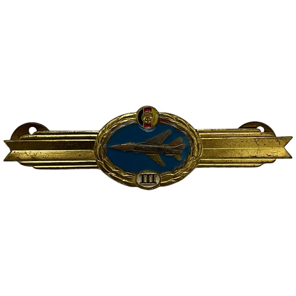 Знак классности "Пилот" III класс ГДР 1985-1990 гг.