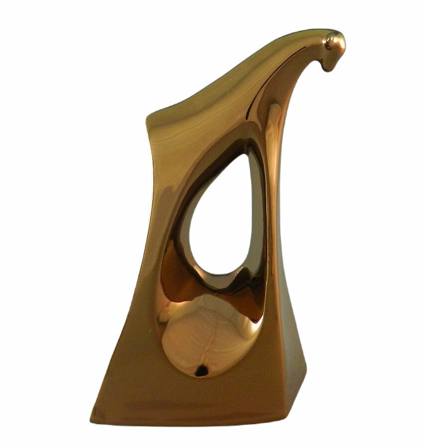 Фарфоровая фигурка Козел, коричневый