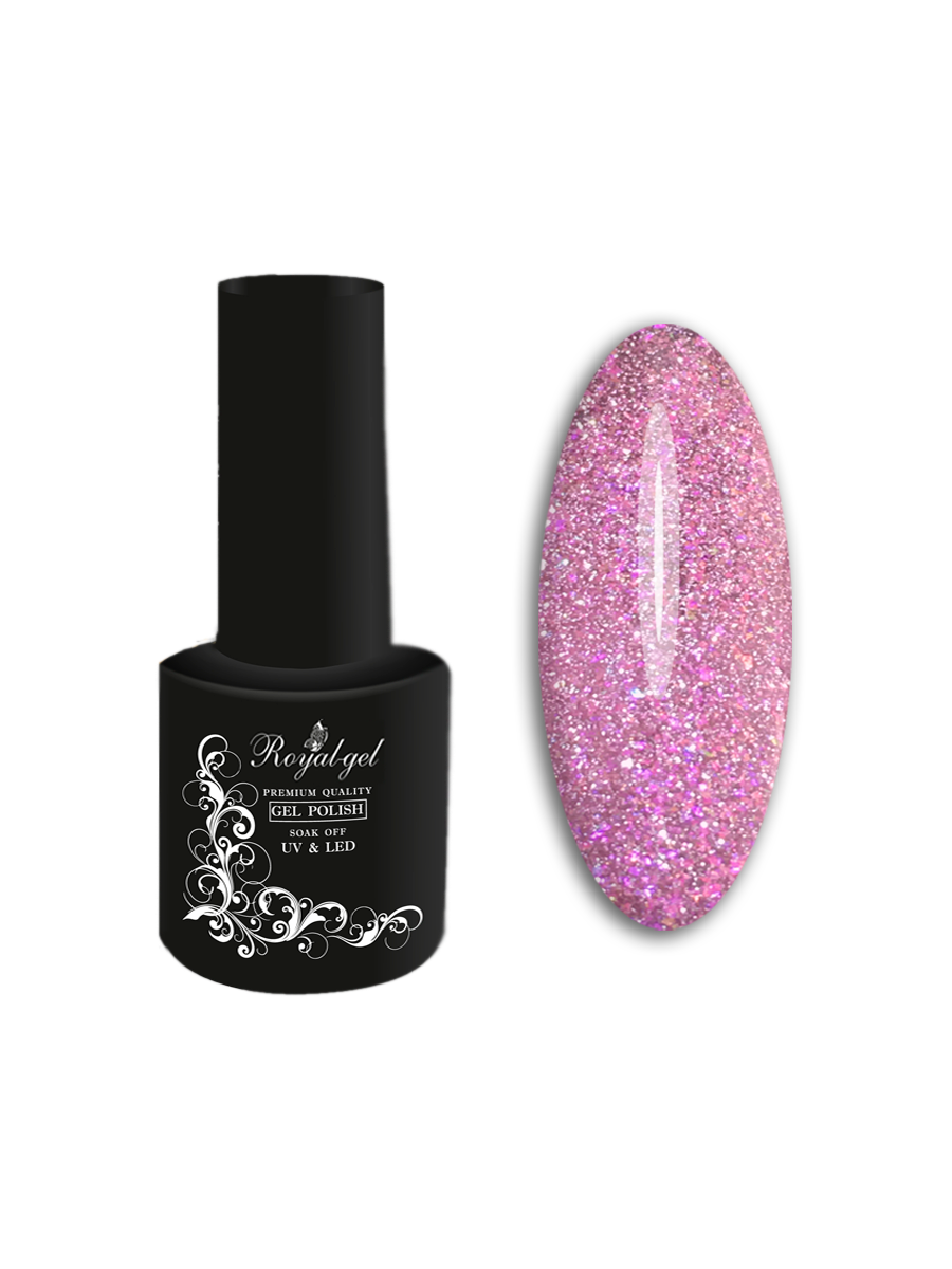Гель лак Rоyal-gel "Броукат флэш" 5 мл. RBFL03