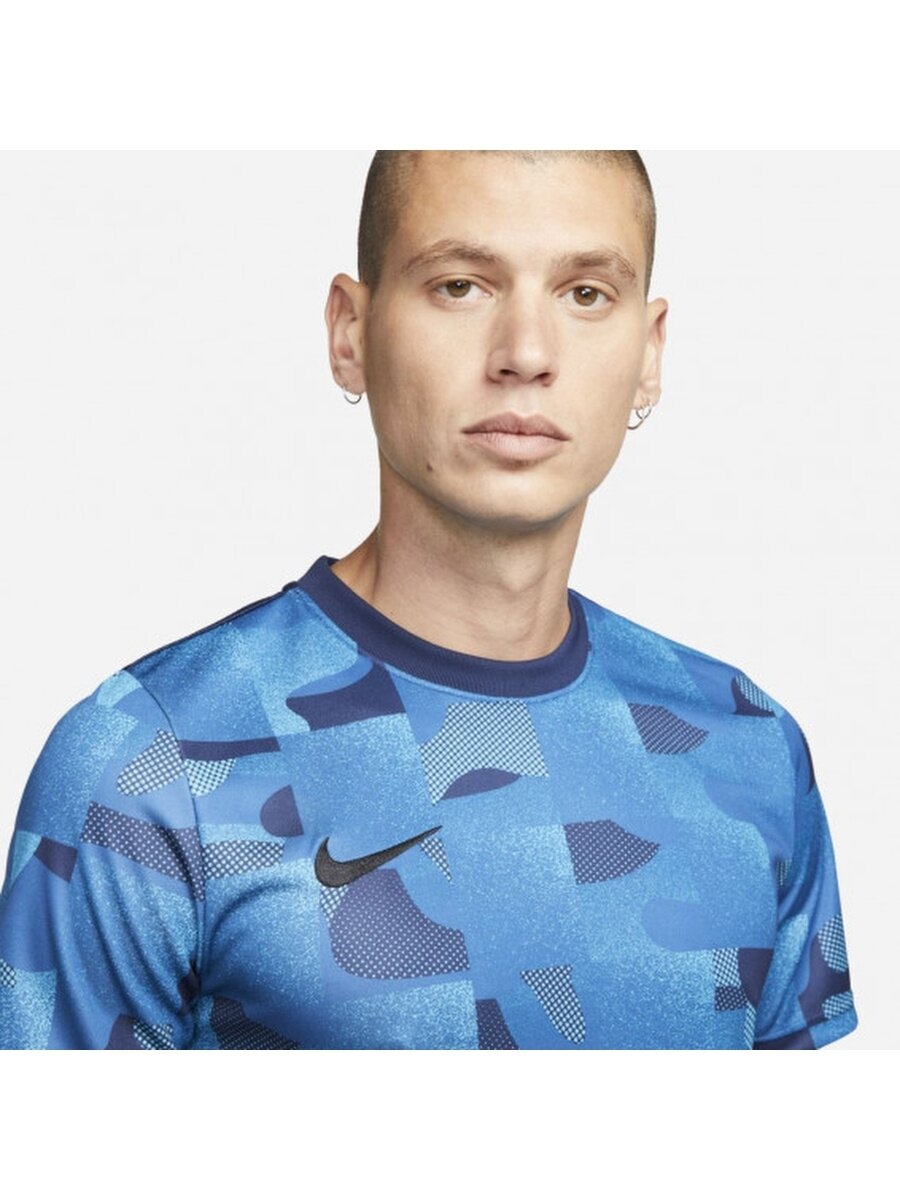 Футболка NIKE, размер 44/46, синий — фото 1