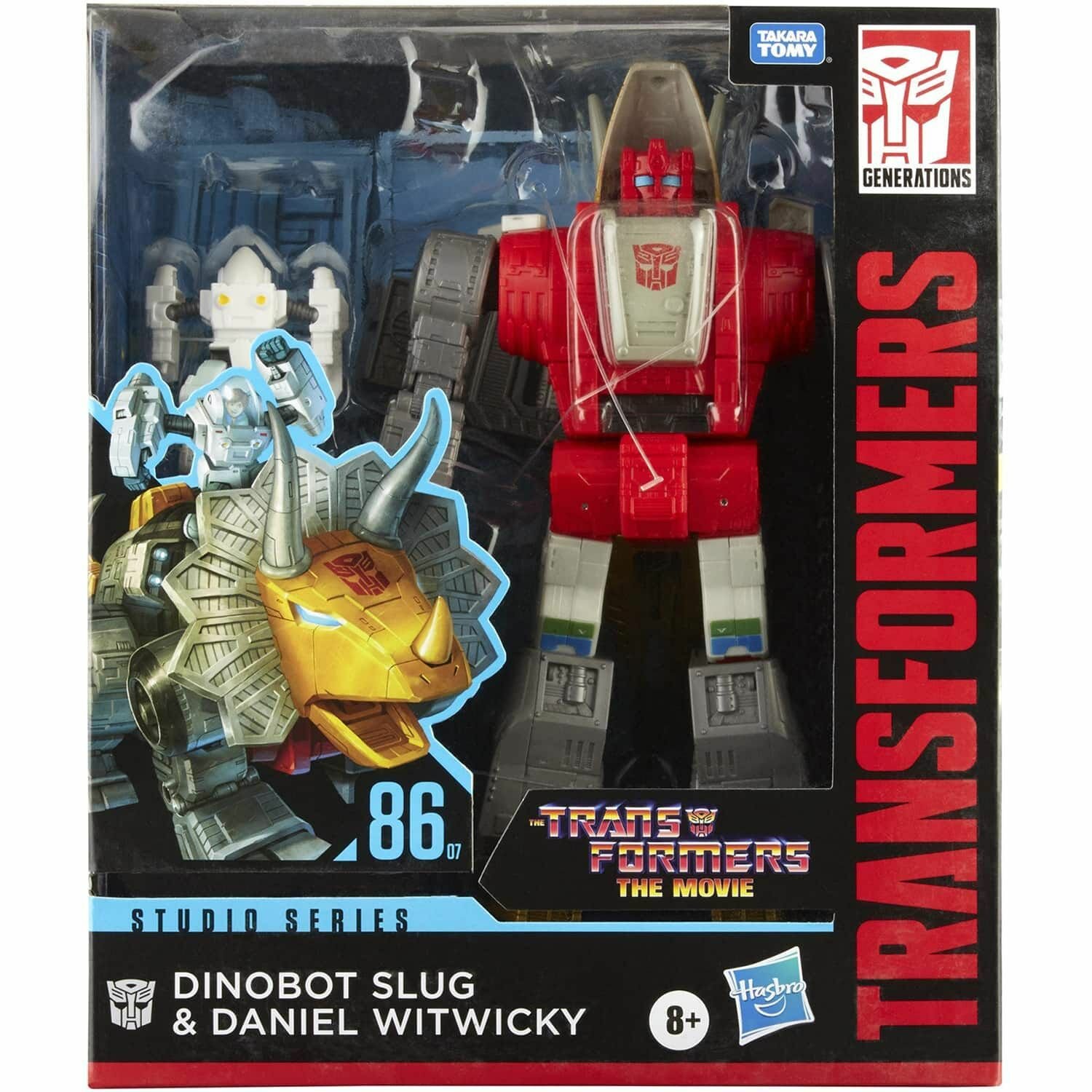 Transformers Hasbro трансформер Динобот Слэг и Даниэль Уитвики Студио серия Лидер Dinobot Slug and Daniel Witwicky