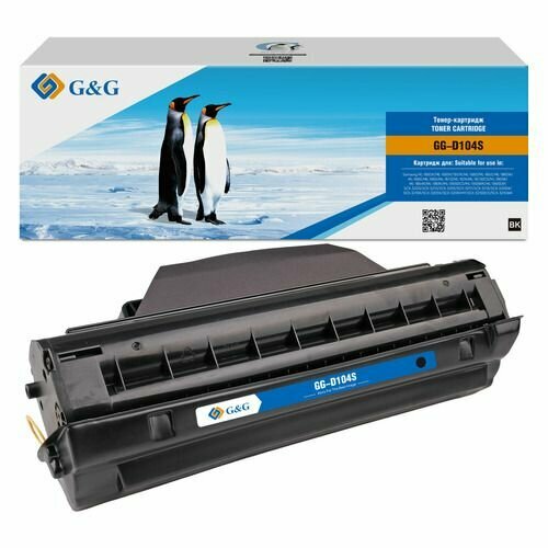 Картридж G&G GG-D104S, черный / GG-D104S