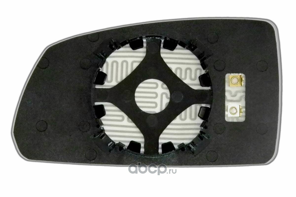 ERGON 50220009 Зеркальный элемент KIA Rio I (03-05) правый сфера с обогревом ERGON 50220009