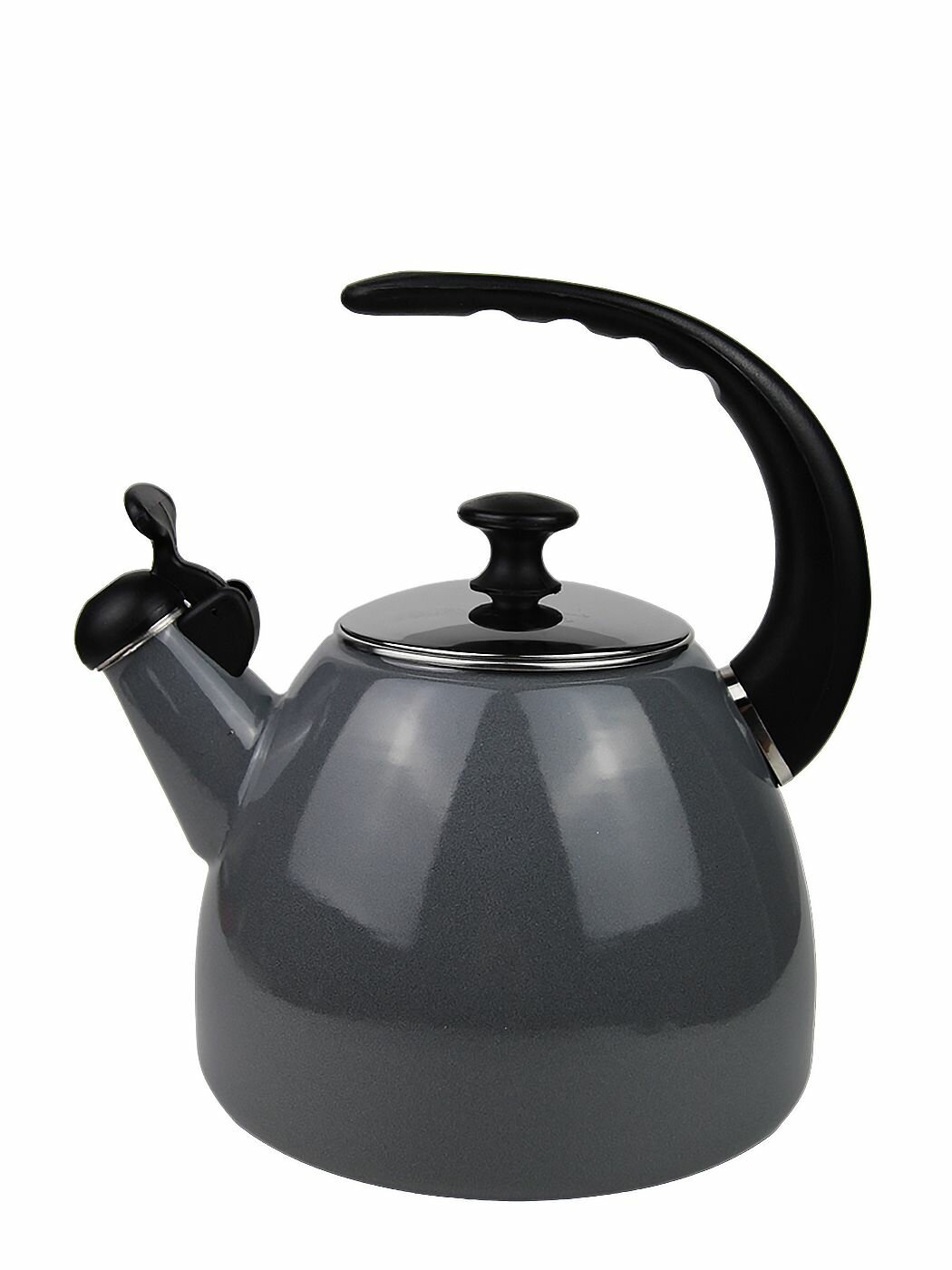Чайник эмалированный 2.5л серый KAMILLE.