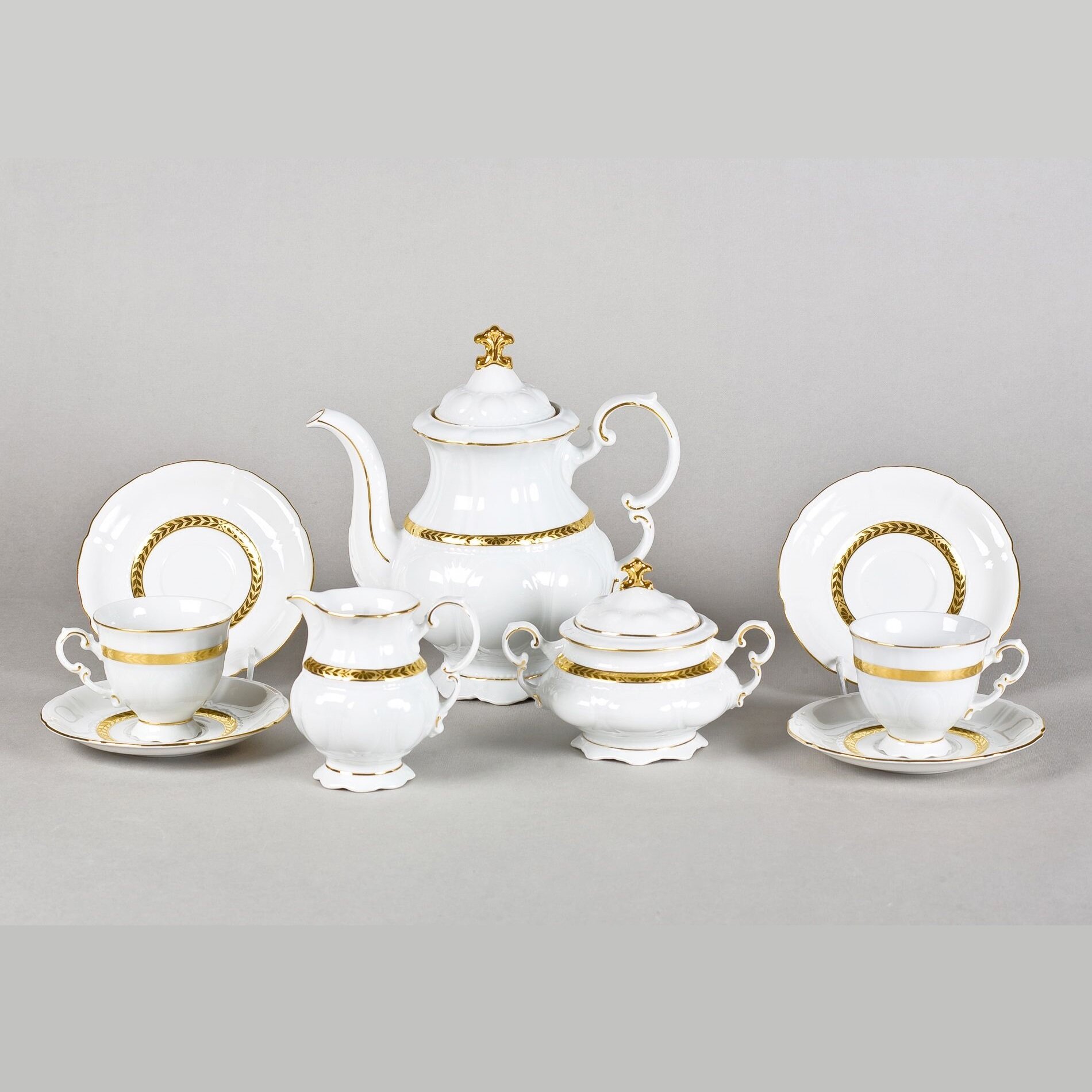 Кофейный сервиз Leander Sonata Zlatá Stuha 07160714-1239