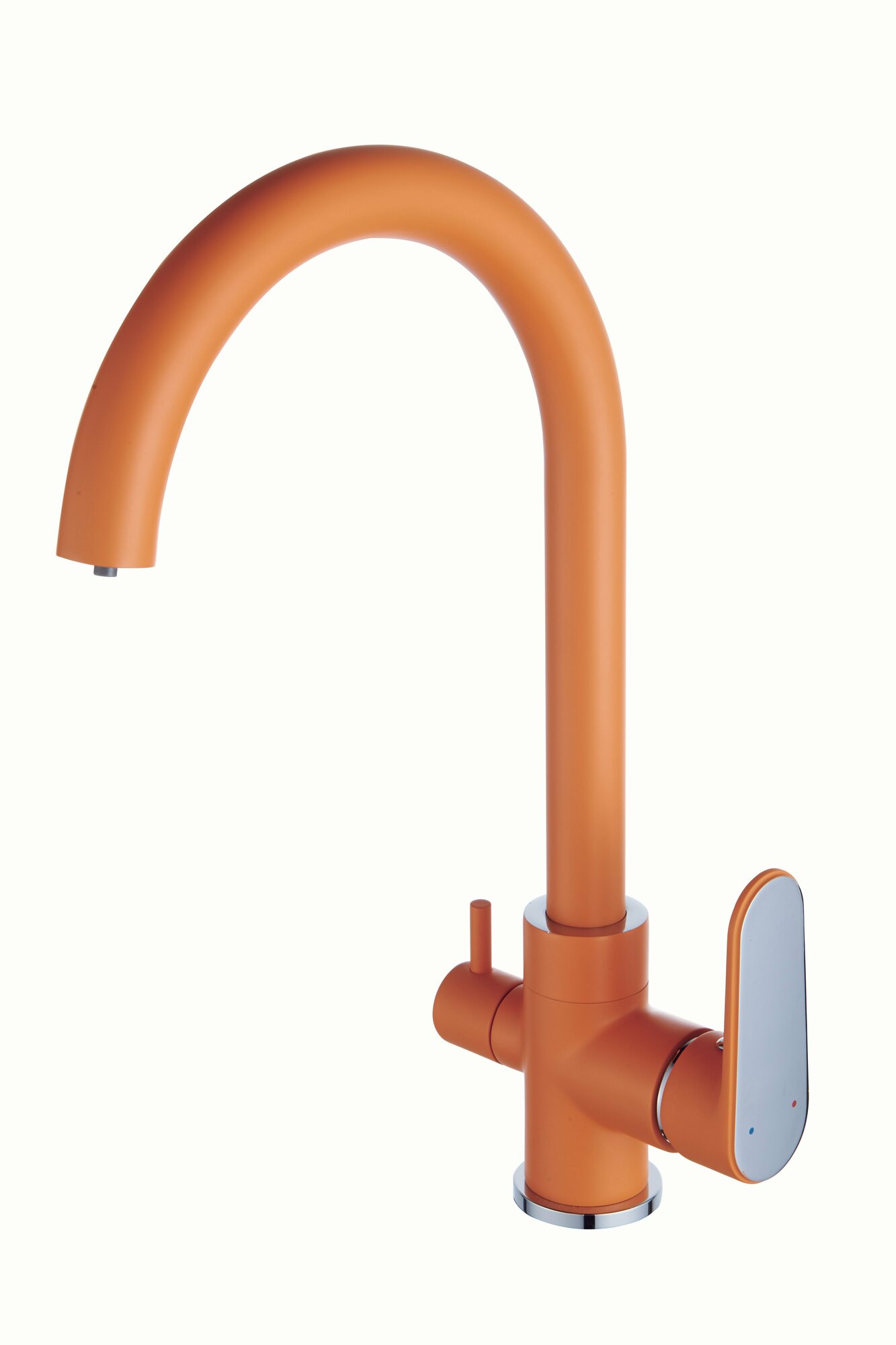 Смеситель на кухню Diadonna D91-446117SY кран для фильтрованной воды, высокий излив, картридж 35 мм