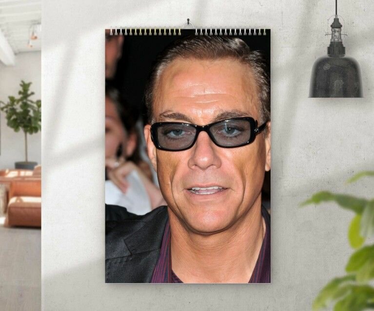 Перекидной календарь Jean-Claude Van Damme, Жан-Клод Ван Дамм №33, А4