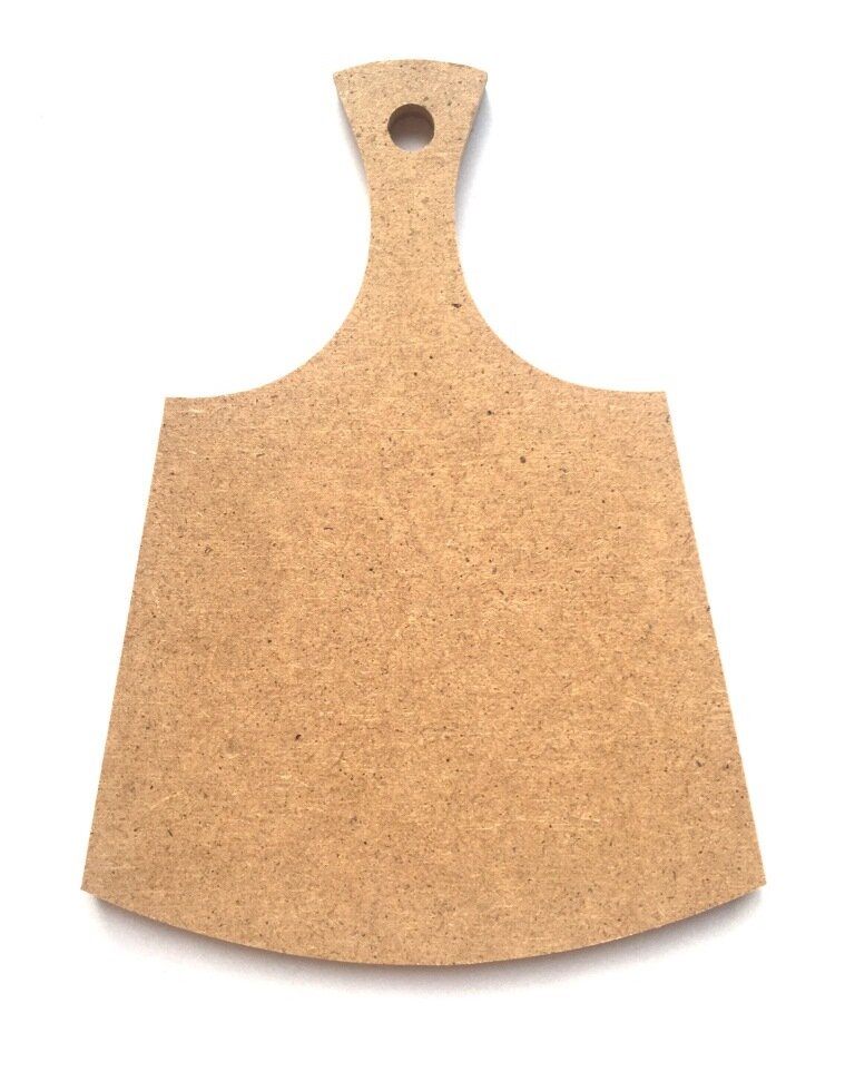 Доска для росписи Фигурная-1 160*120 мм плоская из мдф (набор 10 штук)