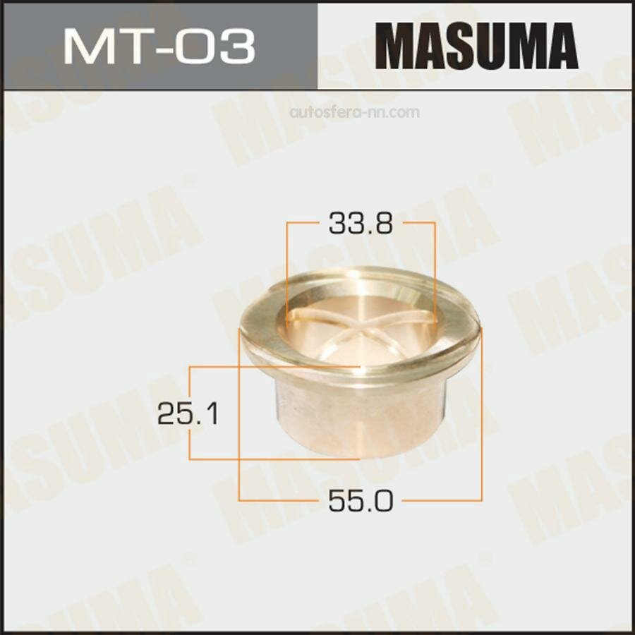 MASUMA MT03 Втулка ступицы 4wd MASUMA Land Cruiser HZJ8#, HDJ8#