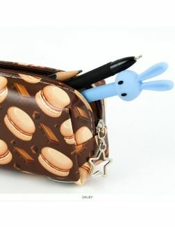 Darvish Пенал мягкий тубус "Macarons" ассорти