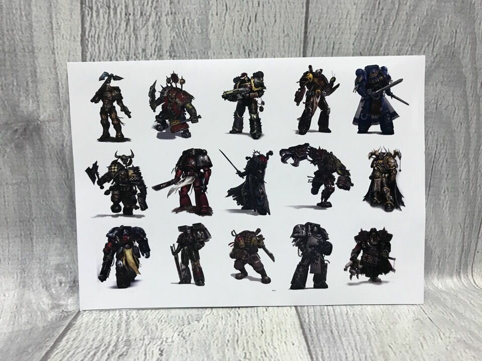 Стикеры Warhammer 40000 №1