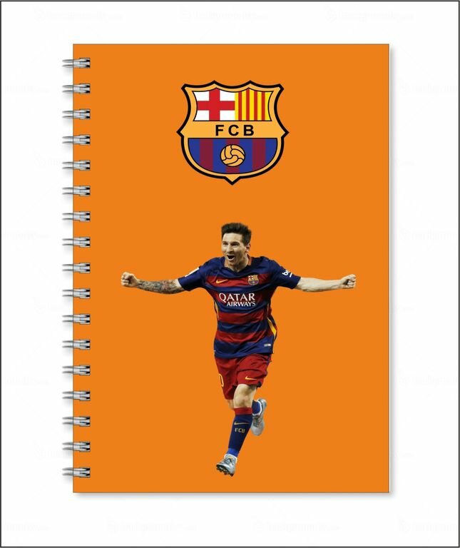 Тетрадь Лионель Месси, Lionel Messi №6, А6
