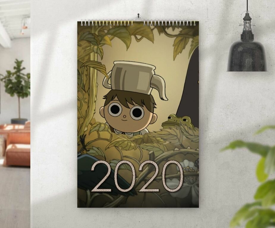 Перекидной календарь По ту сторону изгороди, Over the garden wall №14, А3