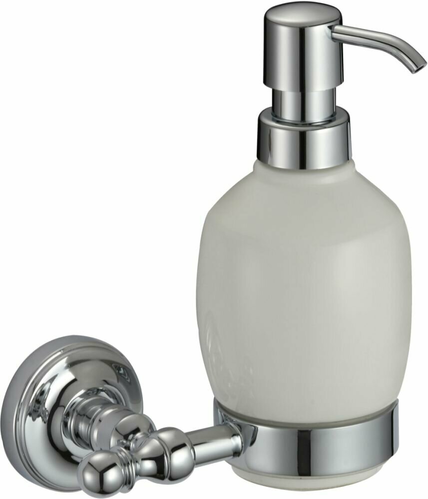 GZ31021 Дозатор Ganzer для жидкого мыла настенный хром