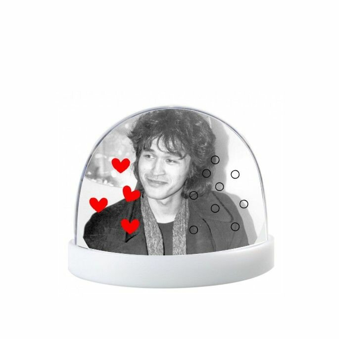 Водяной шар Кино, Виктор Цой №34, искусственный снег