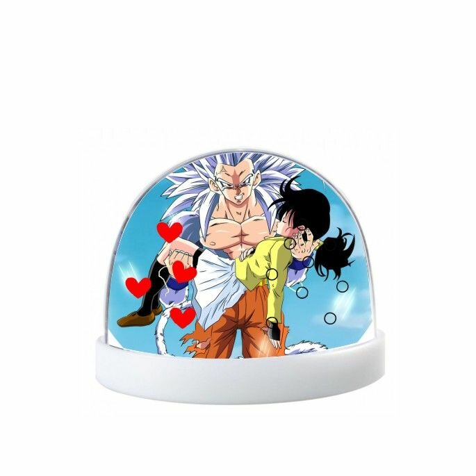 Водяной шар Жемчуг Дракона, Dragon Ball №10, Искусственный снег