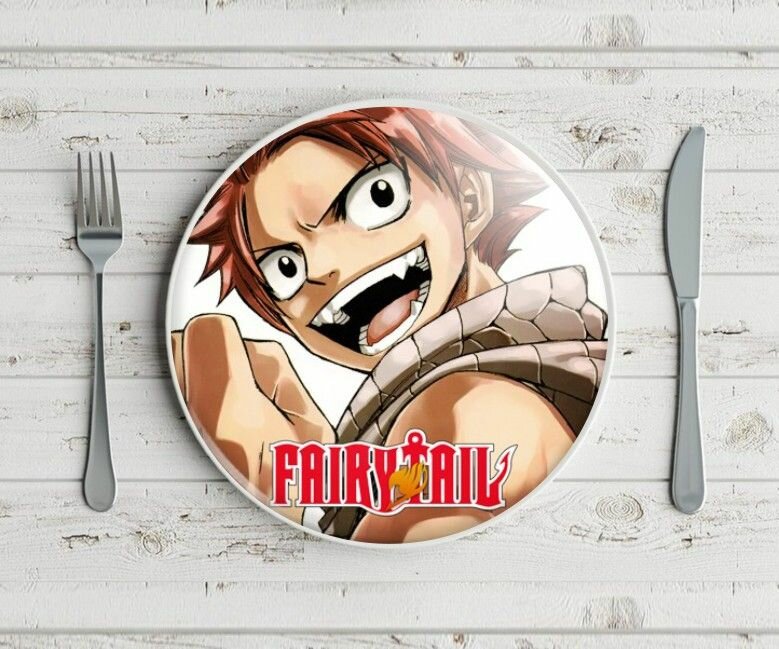 Тарелка Хвост Феи, Fairy Tail №6