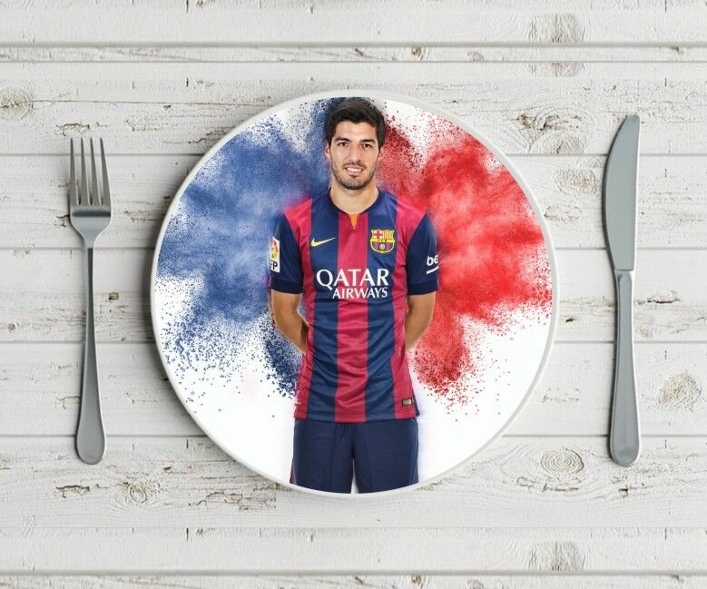 Тарелка Луис Альберто Суарес Диас, Luis Alberto Suarez Diaz №6