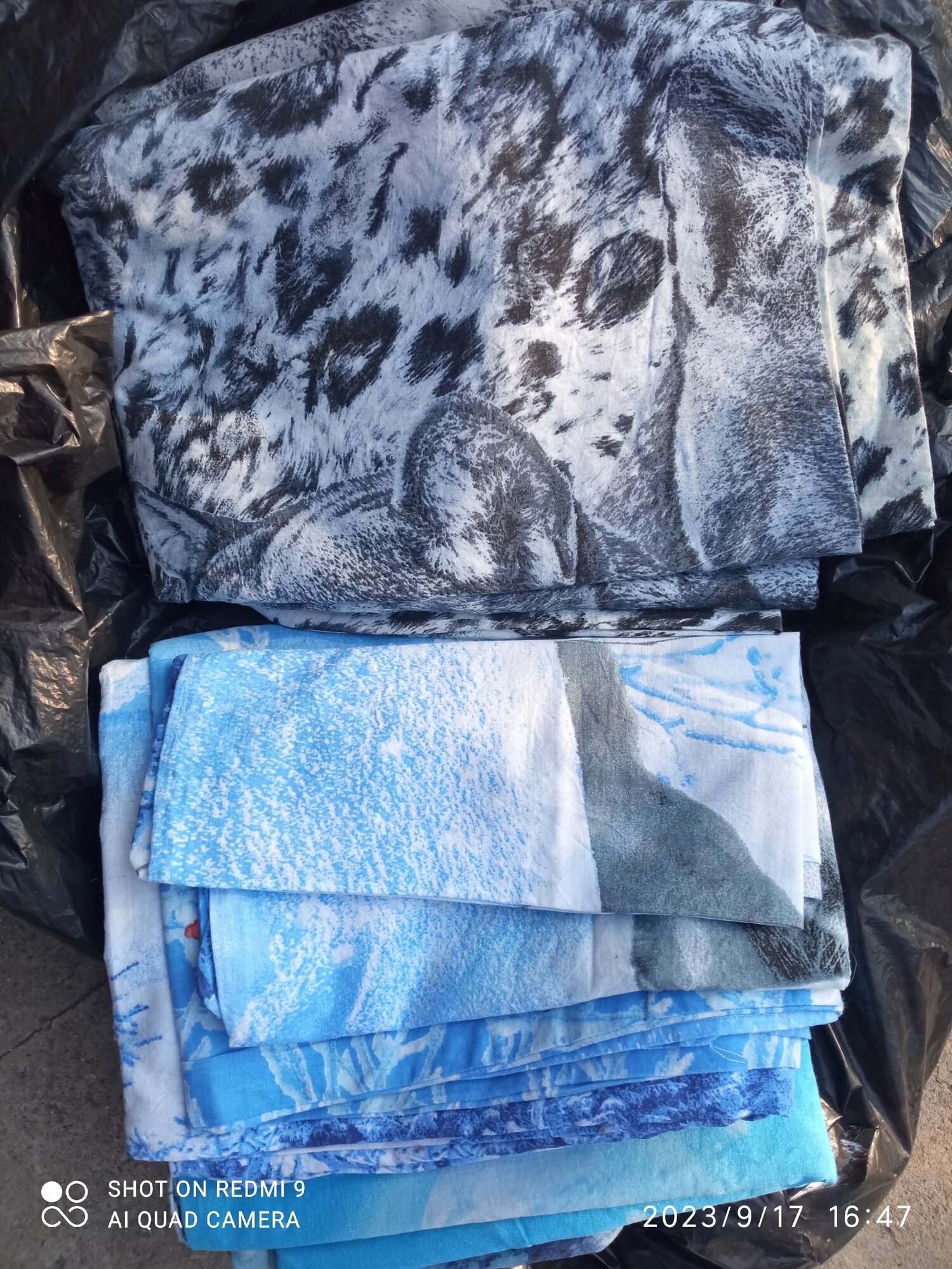 Ветошь хб постельное 5кг.