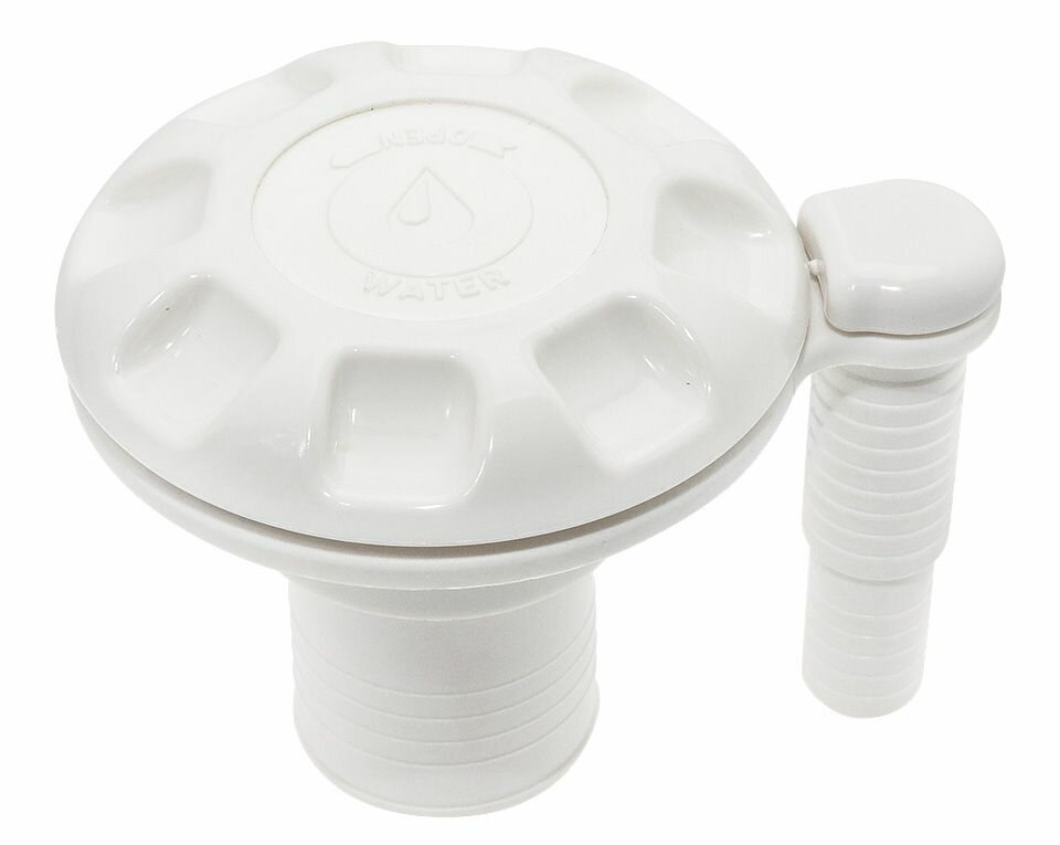 Палубная горловина с вентиляцией, "water", белая (10262913)