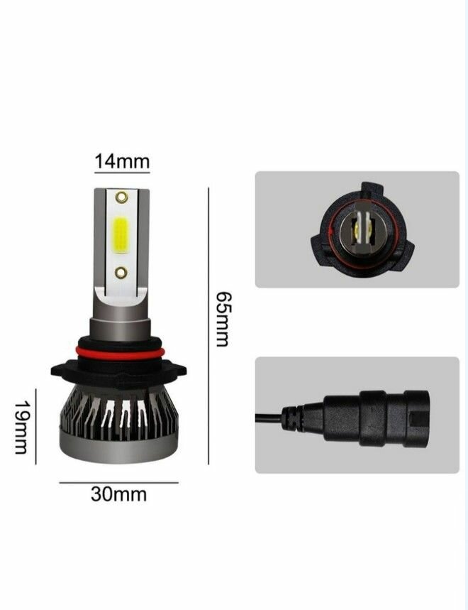 Светодиодные LED лампы K7 Н8 H11 12V