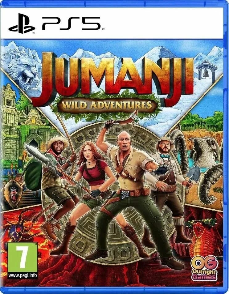 Игра Jumanji: Wild Adventures (PlayStation 5, Английская версия)