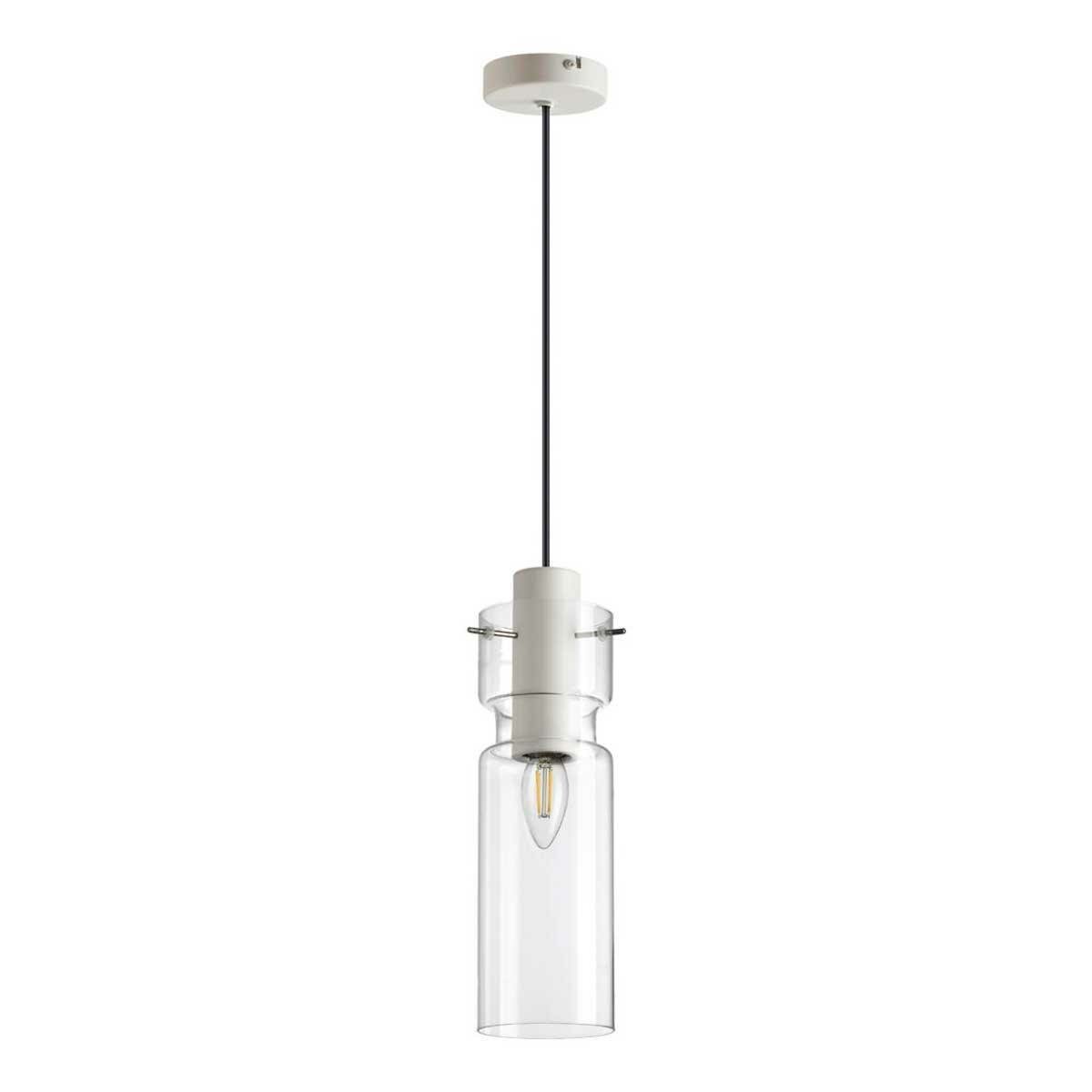 Подвесной светильник Odeon Light SCROW 5057/1B, черный/прозрачный