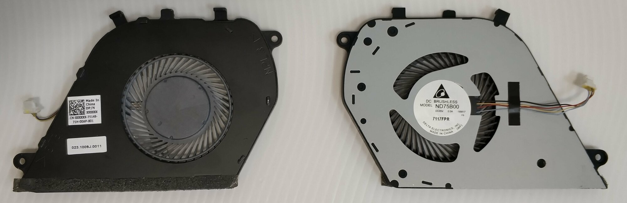 Вентилятор охлаждения (кулер) для ноутбука Dell Inspiron 15-7570