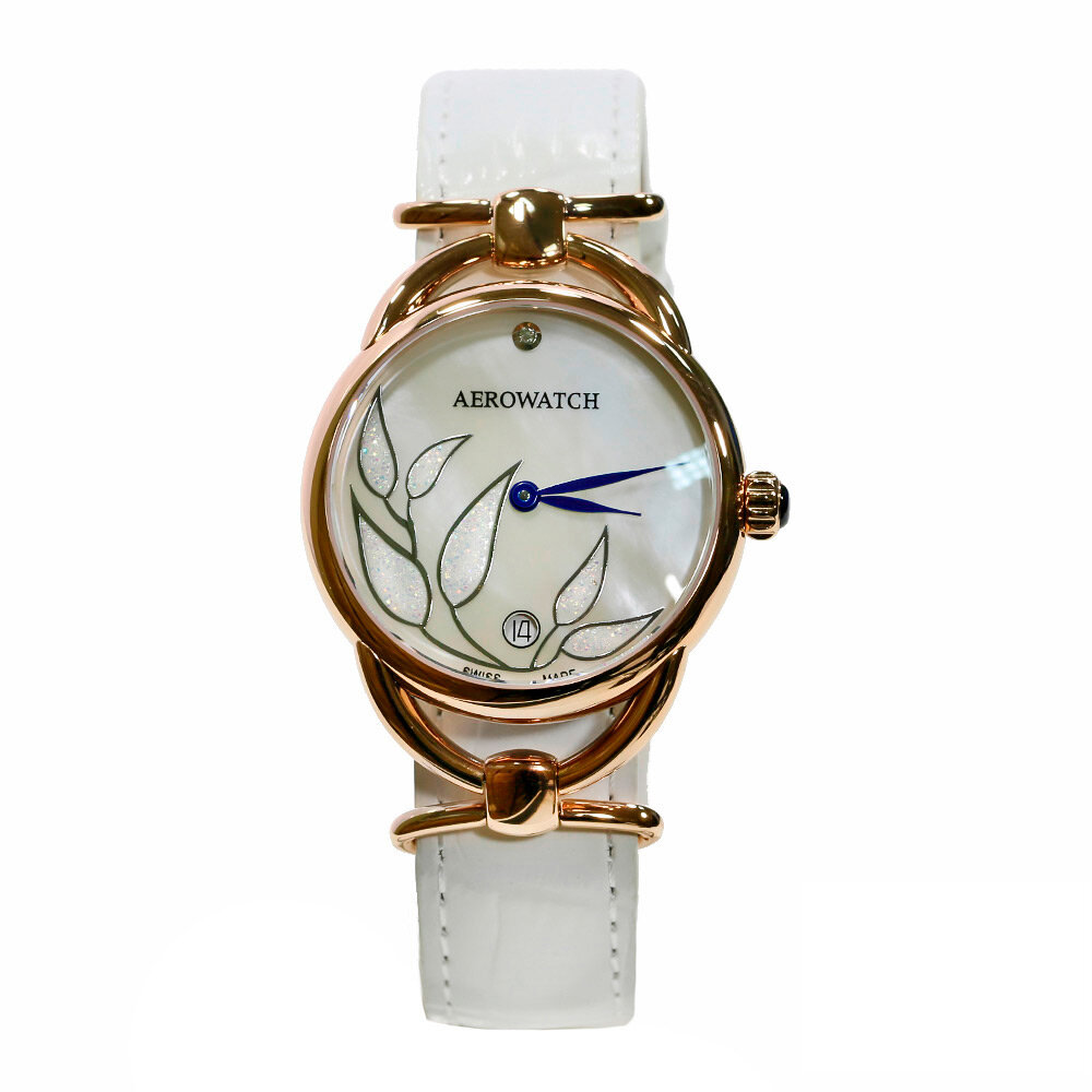 Наручные часы, нерж. сталь, бриллиант