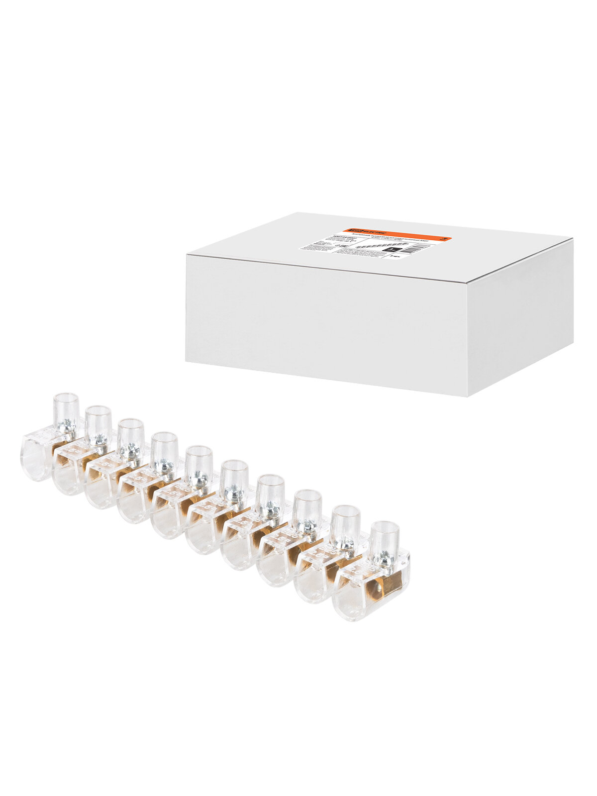 Клеммник концевой изолированный ККИ 2,5 мм2 (10х1) TDM (упак. 10 шт.)