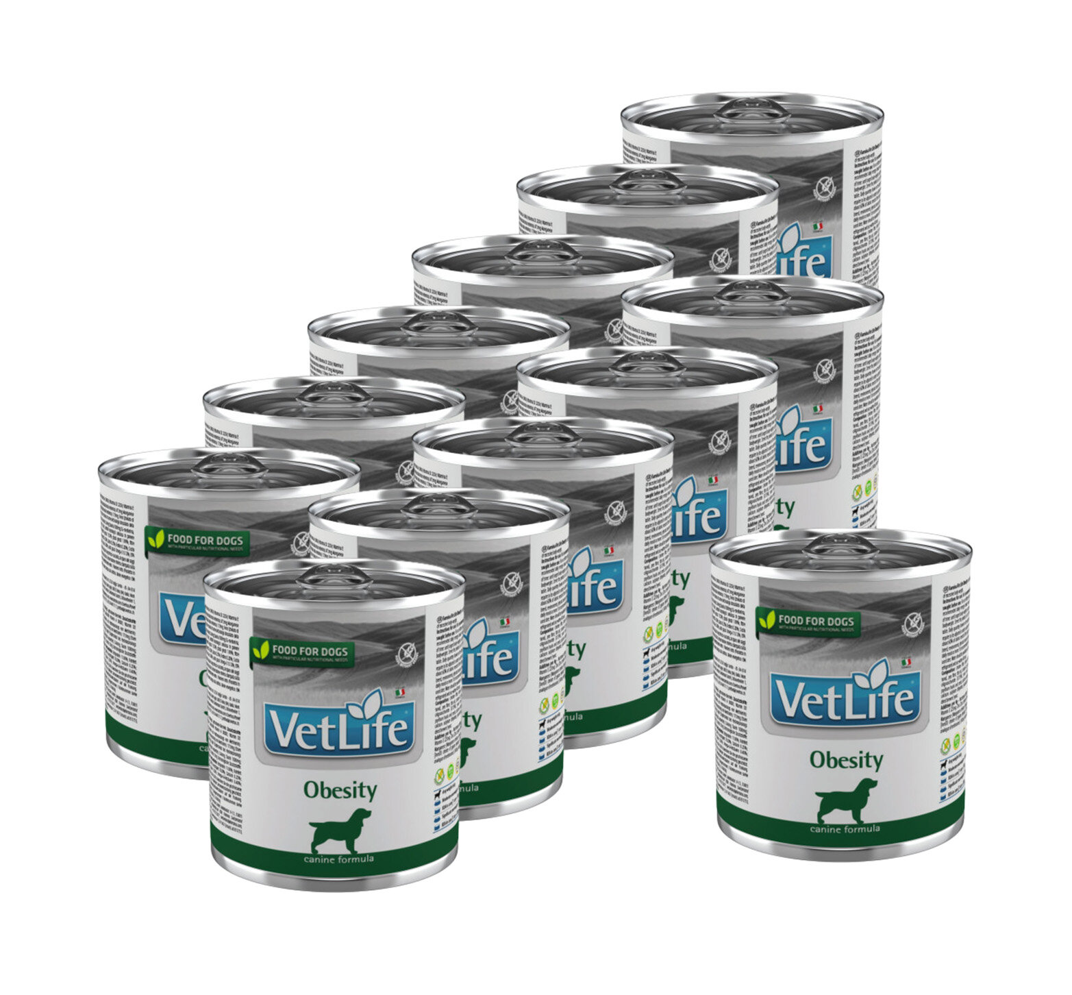 Паштет Vet Life Dog Obesity / для собак при ожирении, 300 г 12 шт.