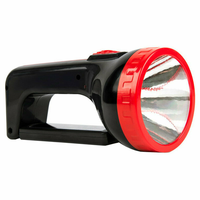 Фонарь-прожектор Smartbuy SBF-303-K, аккумуляторный, светодиодный, 1W+12 SMD ( Артикул 307997 )