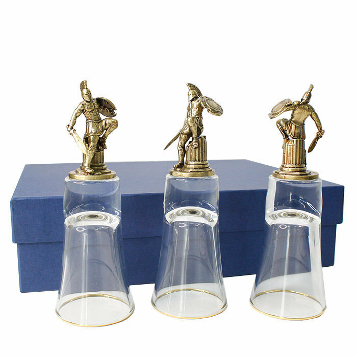 Штрафные стопки-перевертыш "Легионер" (3 рюмки по 50 мл)