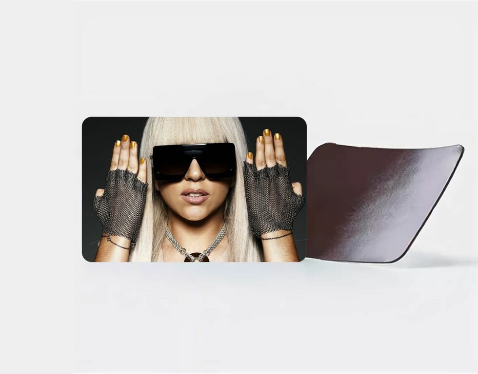 Магнит виниловый Леди Гага, Lady Gaga №5