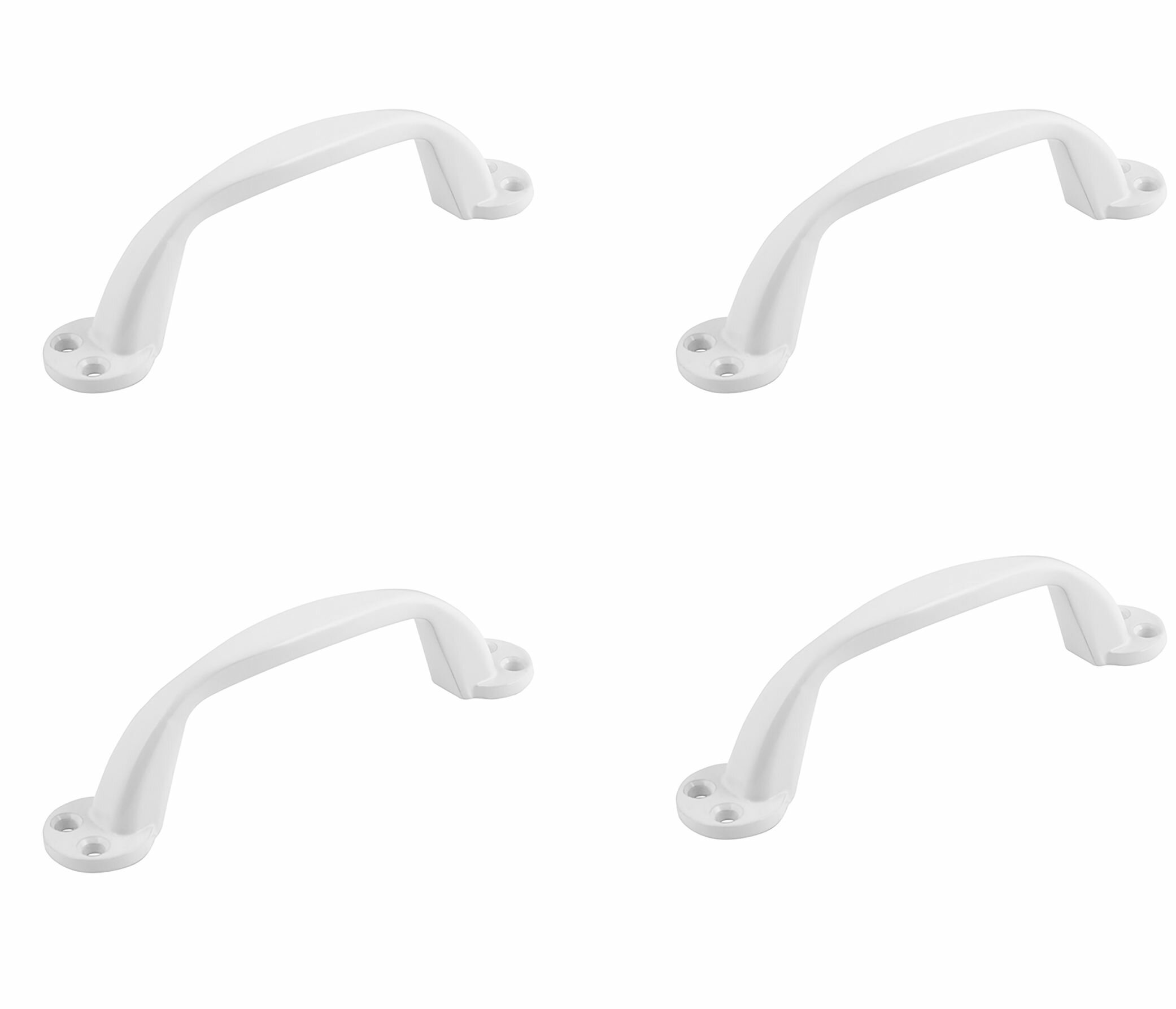 Ручка-скоба Зенит РС100.02 белый (Алюминий) (4 штуки)