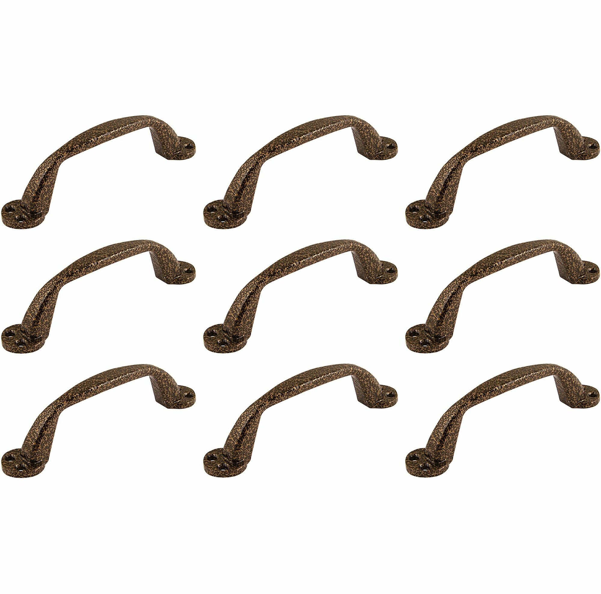 Ручка-скоба Зенит РС100.02 бронза (Алюминий) (9 штук)