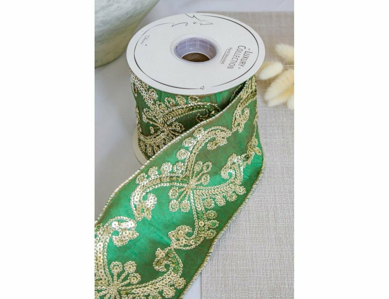 Декоративная лента азиль, 500х10 см, Kaemingk 442420-2