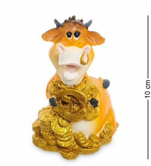 Фигурка Денежный Бык 10 см AF-1012/2 113-906611