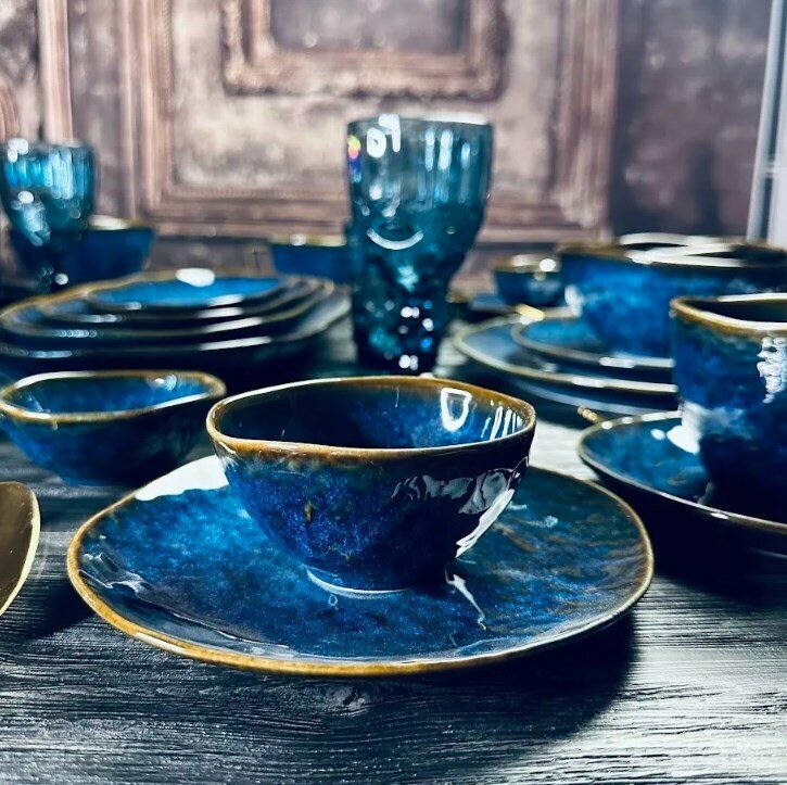 Набор из 6 салатников AQUAMARINE 9см 133-307 118-133-307