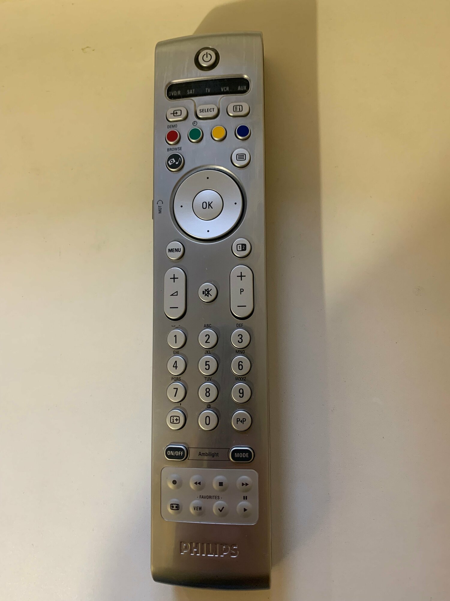 PHILIPS RC4310/01 (RC4312,2422 549 00487) пульт оригинальный