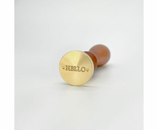 Сургучная печать Hello