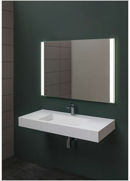 Зеркало Aquanet "Форли", LED-подсветка, прямоугольная форма, 120х85 см