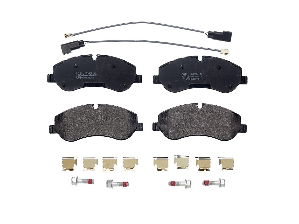 Колодки передние FORD Transit Tourneo Custom 12- Transit 14- BREMBO P 24 152