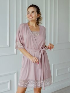 Комплект комплект халат и пижама