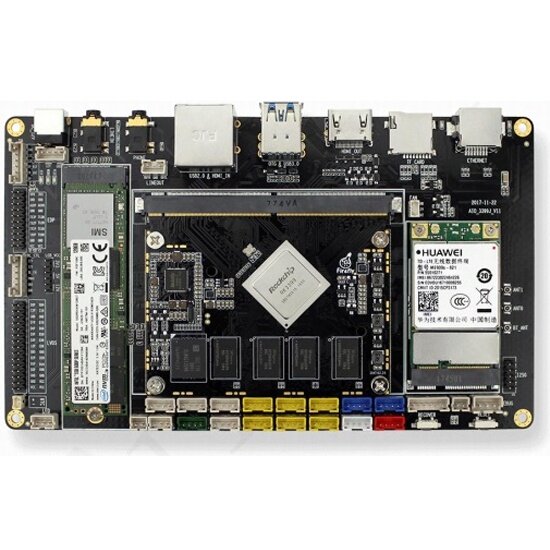 Микрокомпьютер Firefly AIO-3399J-4GB 4G+16G HDMI IN, Core-3399J