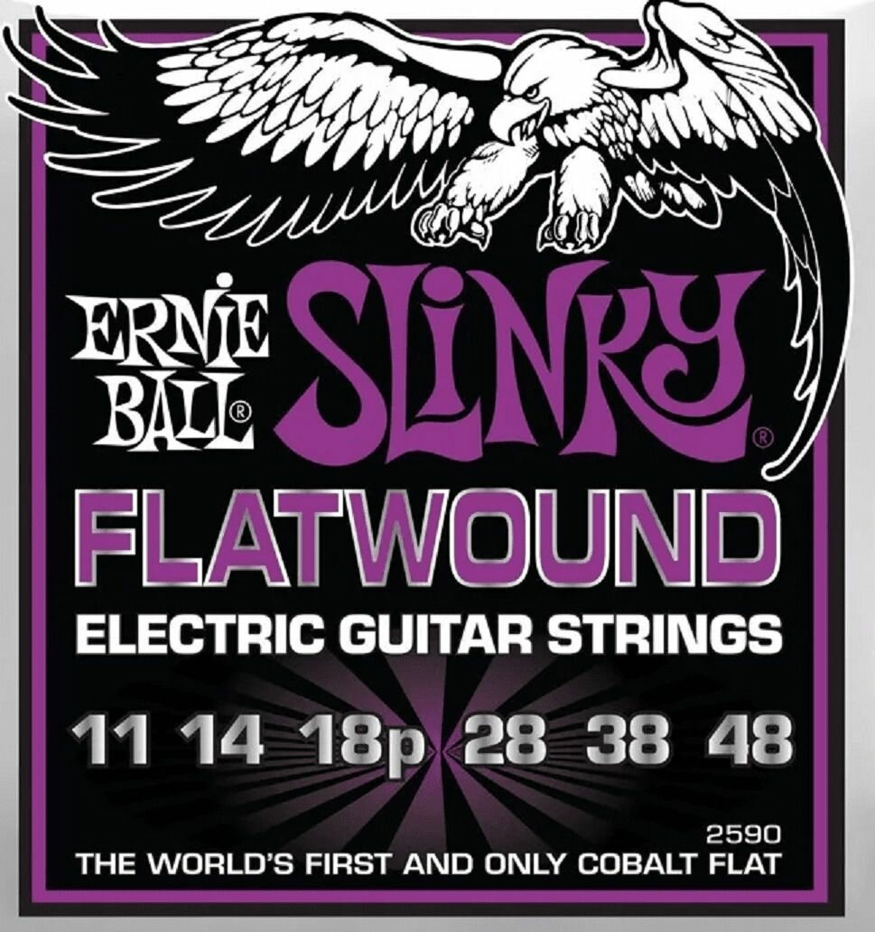 Комплект струн для электрогитары ERNIE BALL 2590 — фото 1